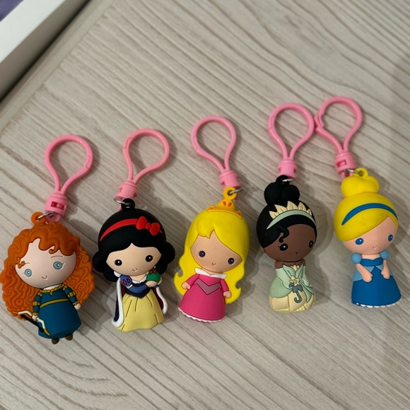 Toys | Disney Princess Bag Clips | Poshmark